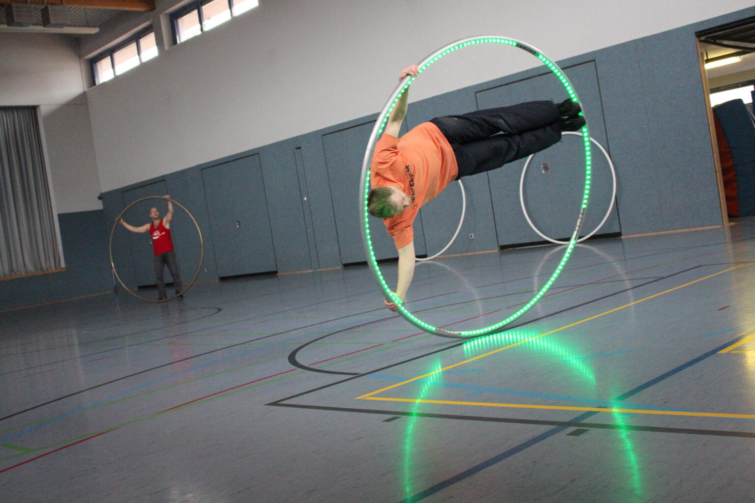 Gym Wheel Building – Zimmermann Rhönradbau